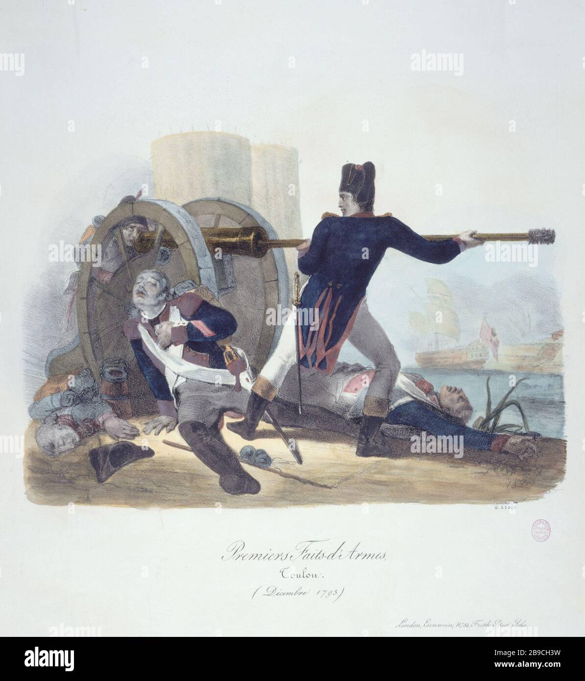 Six scenes from the life of Napoleon Octave Tassaert (1800-1874). "Six ...