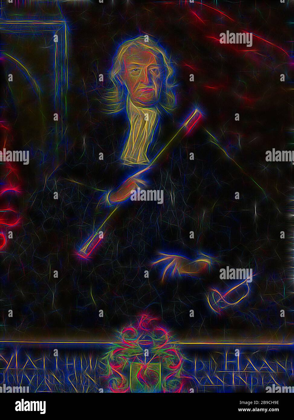 Portrait of Mattheus de Haan, Governor-General of the Dutch East Indies ...