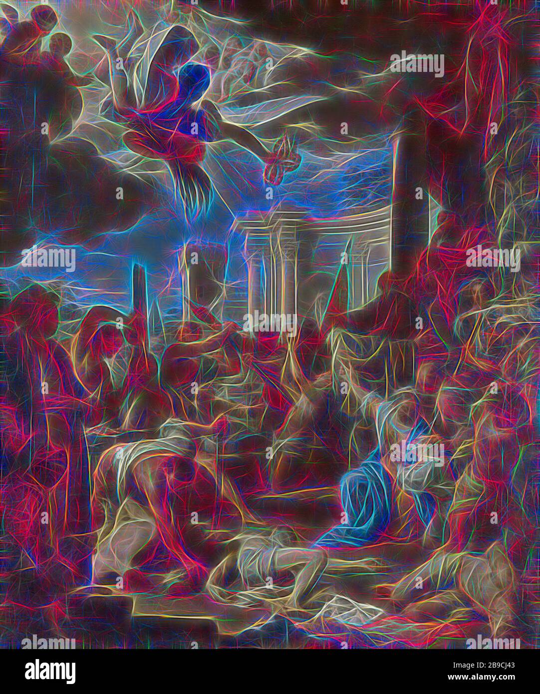 The Martyrdom of the Seven Sons of Saint Felicity, The painting ...