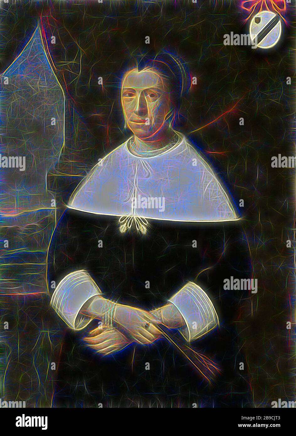 Portrait of Maria Quevellerius (1629-64), first Wife of Jan van ...