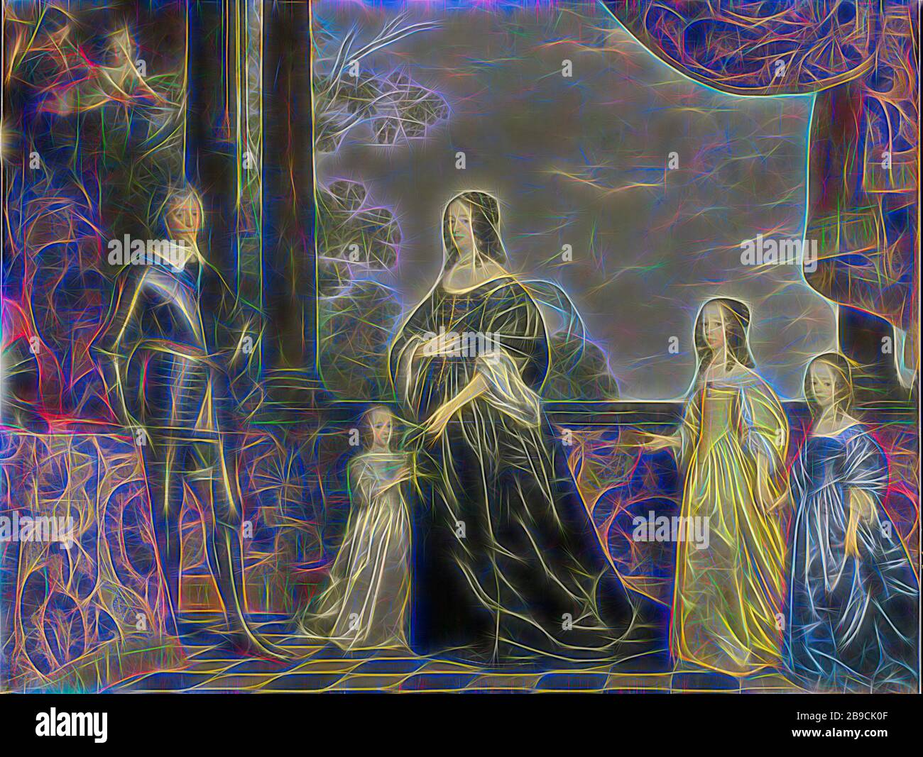 Frederick Henry, his Consort Amalia of Solms, and their Three Youngest ...