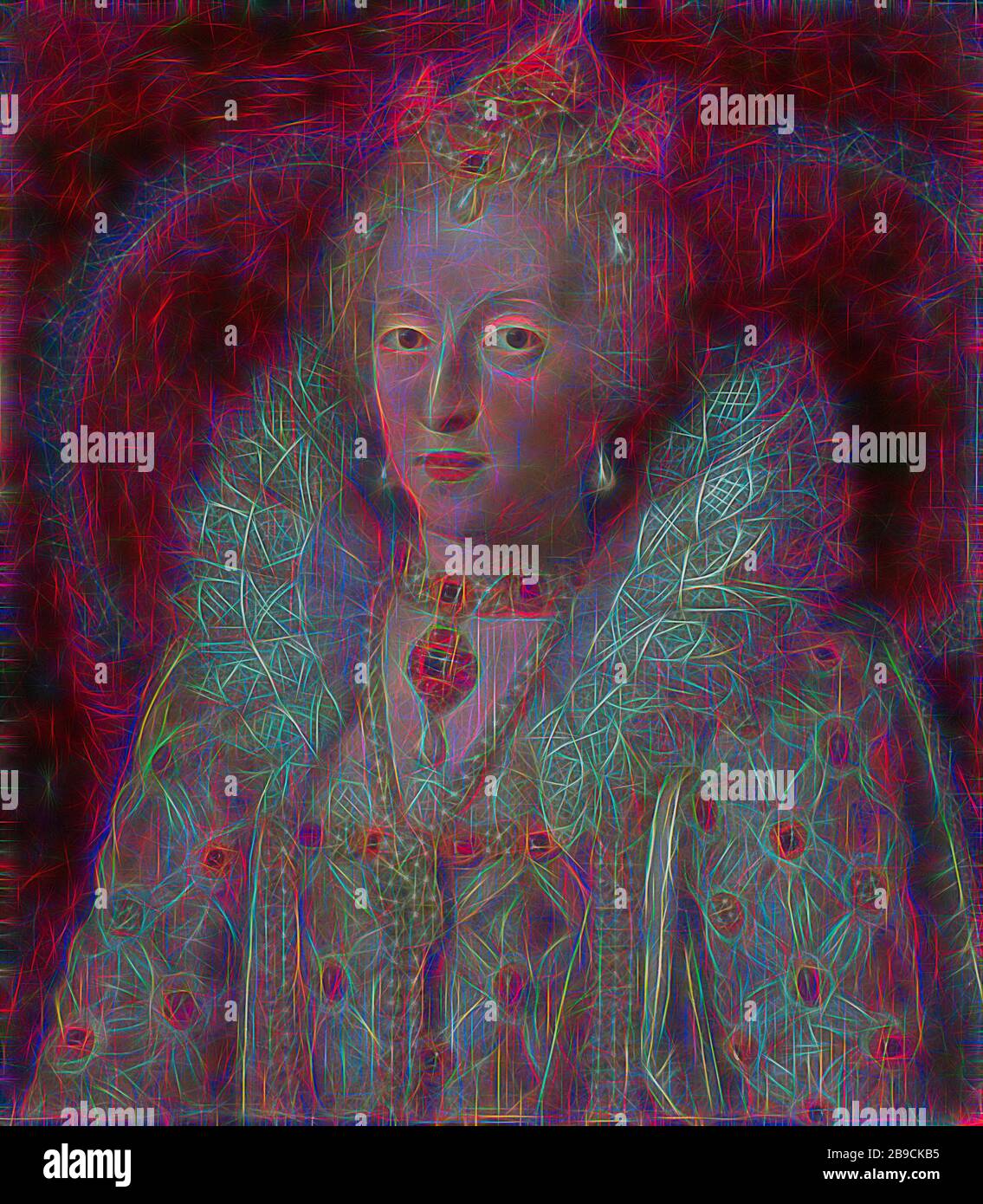 Queen elizabeth bust portrait hi-res stock photography and images - Alamy