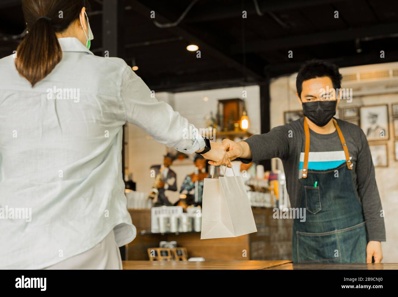 Chinese takeaway customer hi-res stock photography and images - Alamy