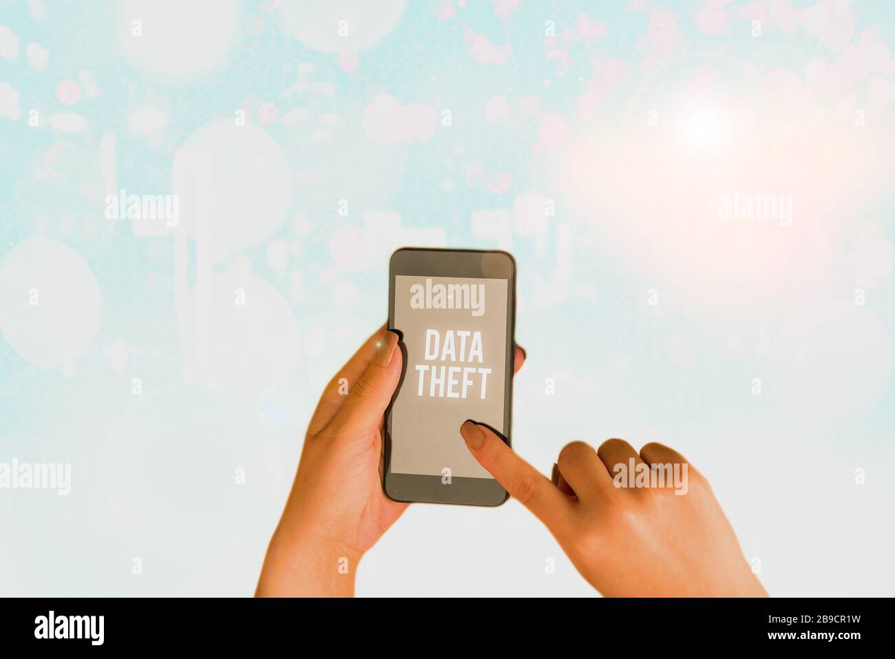 Conceptual hand writing showing Data Theft. Concept meaning illegal ...