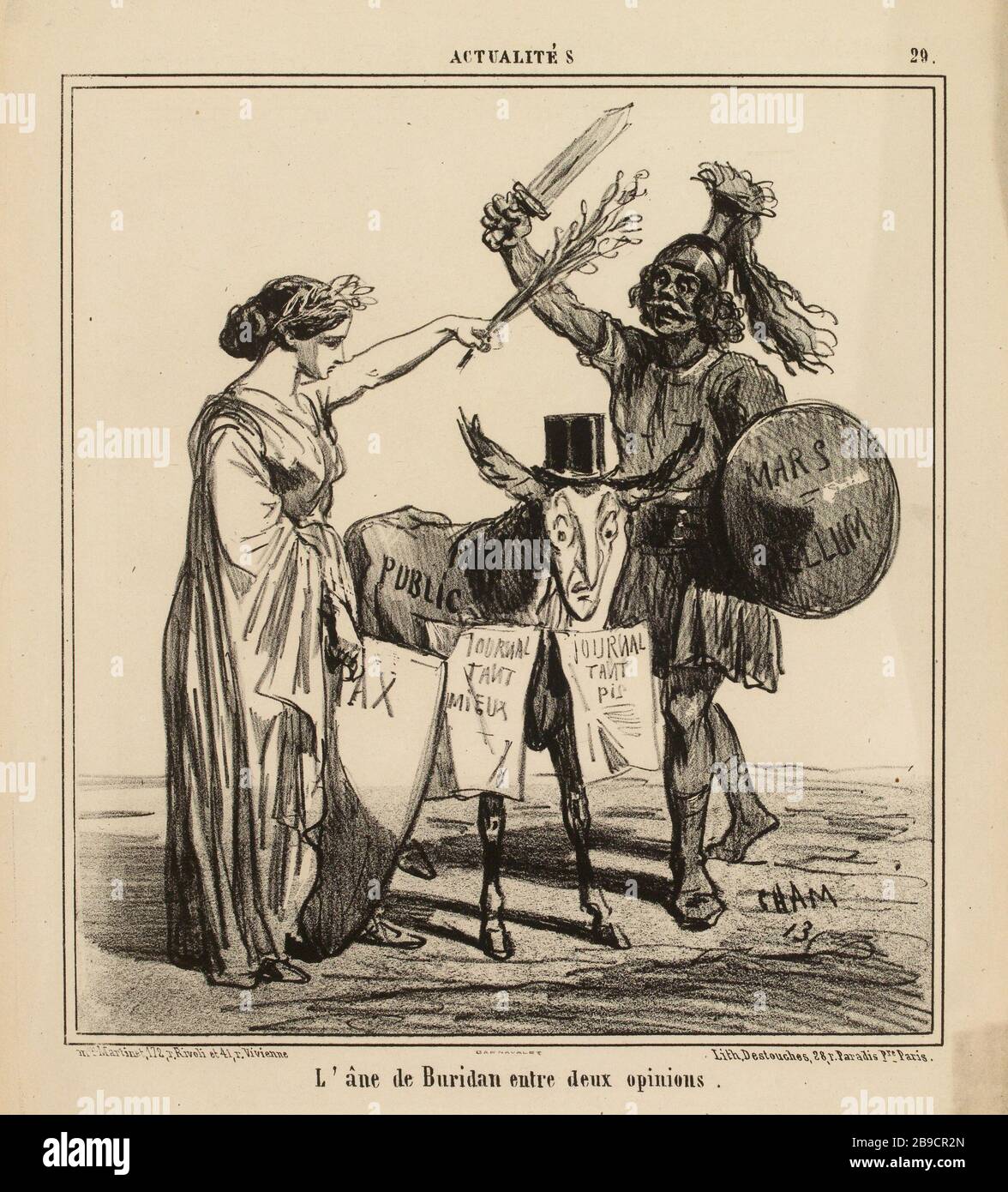 The donkey Buridan between two opinions (registered title) |.. News ...