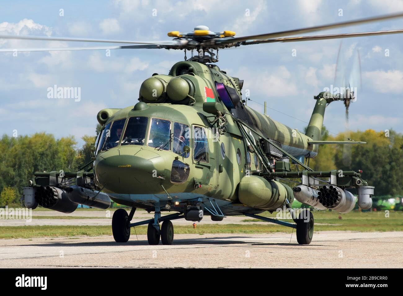 Belarusian Armed Forces Mi-8MTV-5 helicopter Stock Photo - Alamy