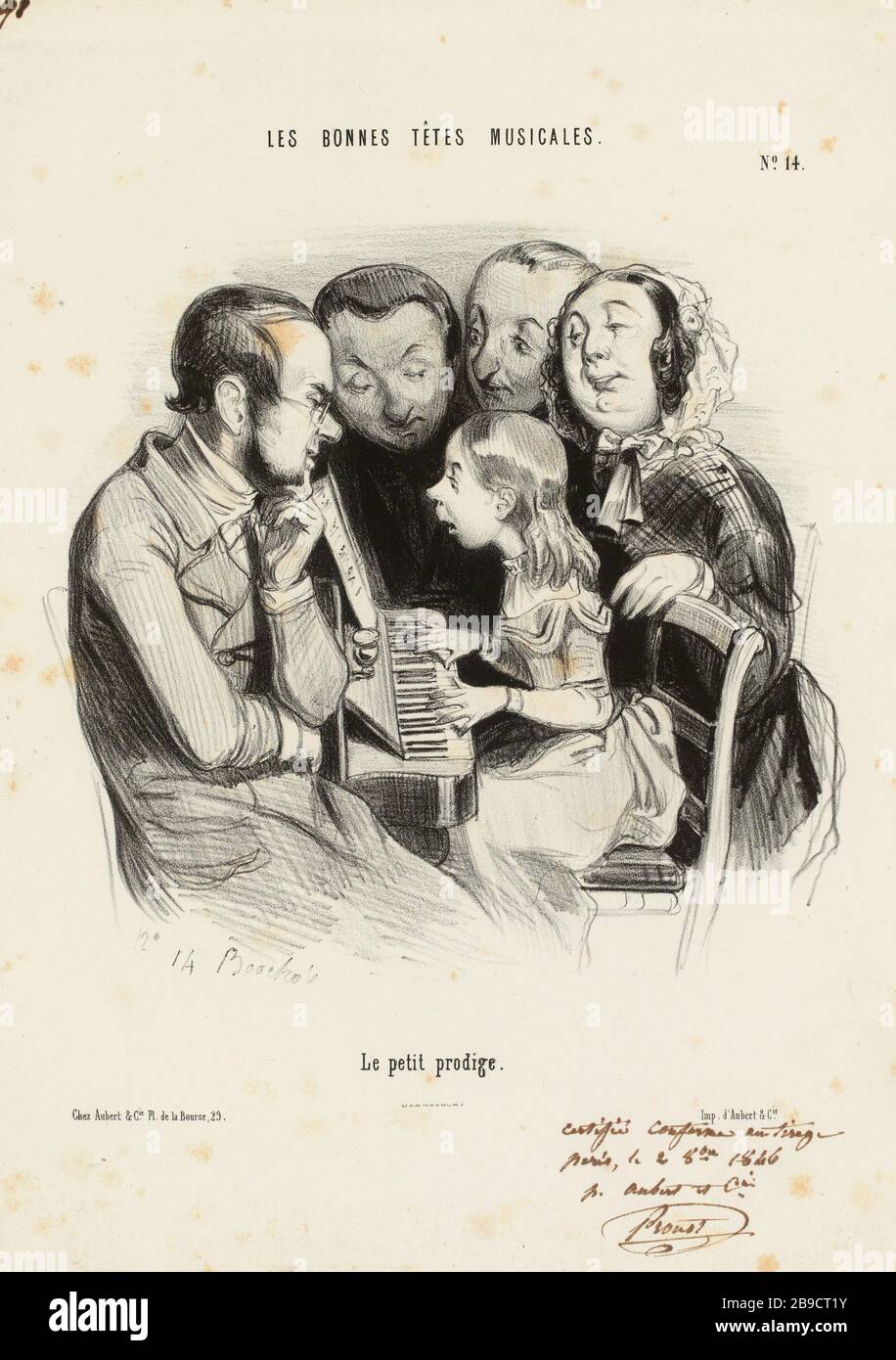 The little prodigy. . / No. 14 (registered title) | Good musical heads ...