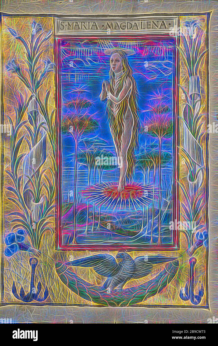 Mary Magdalene Borne Aloft, Taddeo Crivelli (Italian, died about 1479 ...