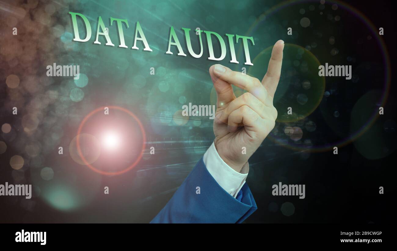 Word Writing Text Data Audit Business Photo Showcasing Auditing Of