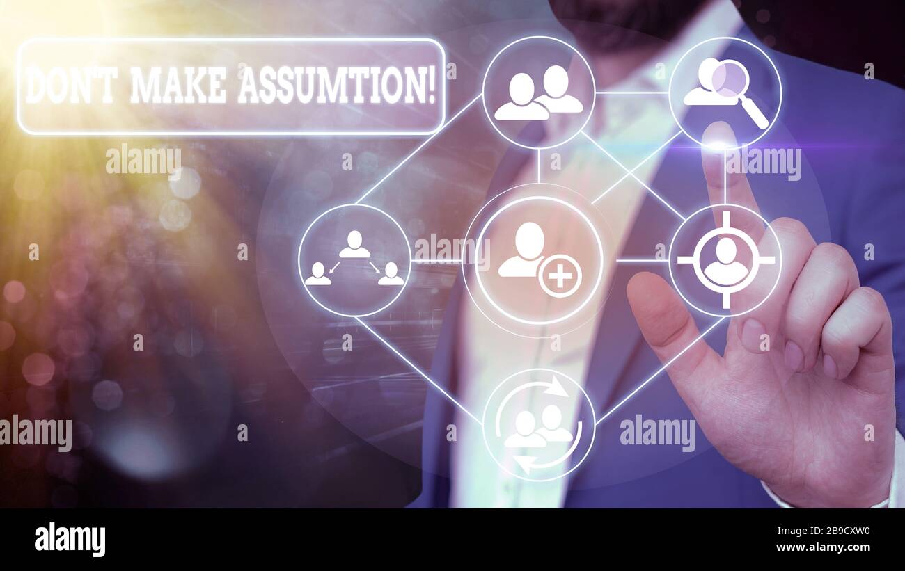 Dont assume hi-res stock photography and images - Alamy