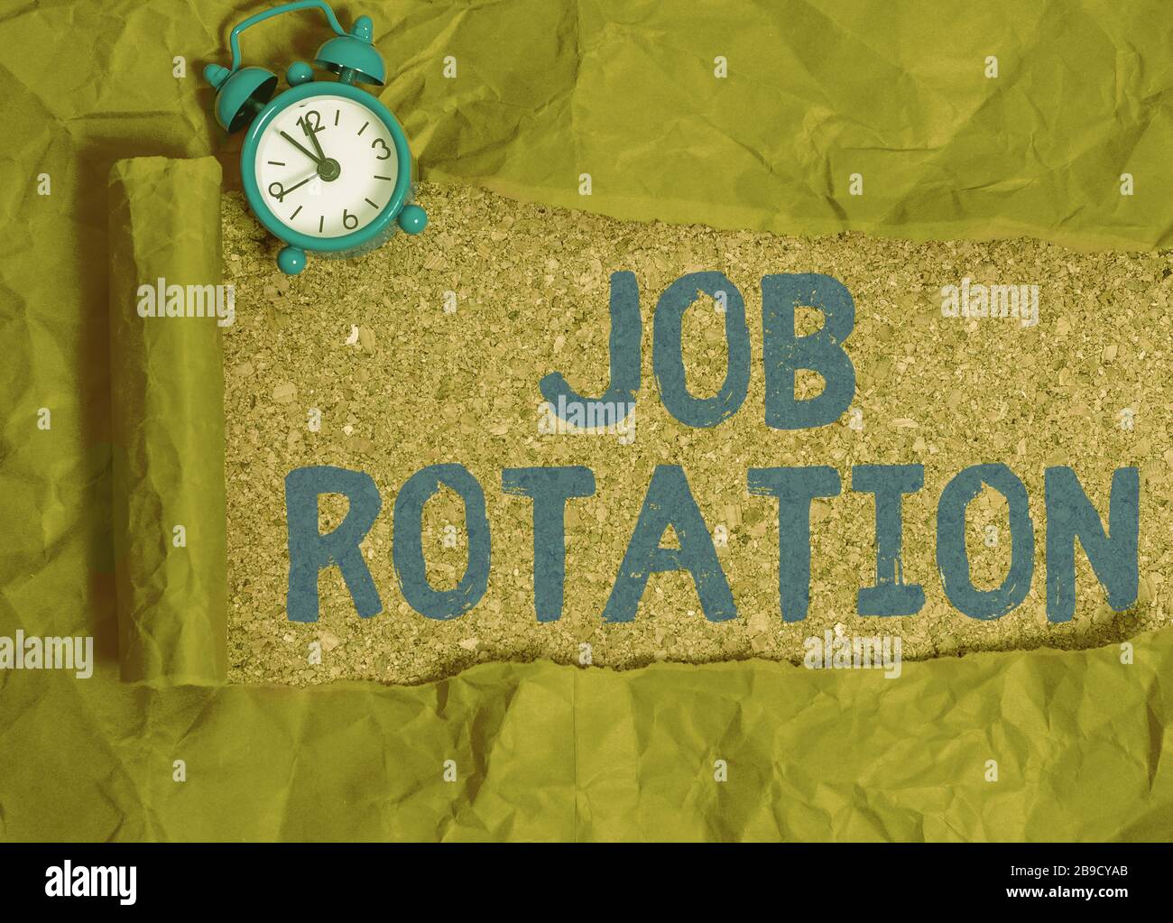 Handwriting text writing Job Rotation. Conceptual photo the practice of ...