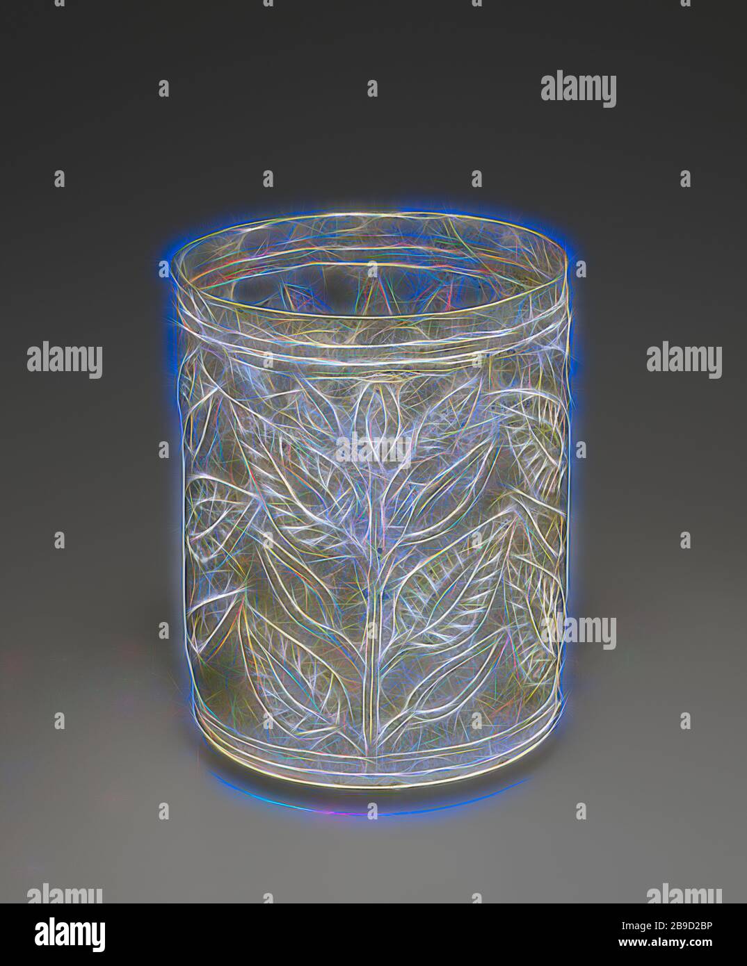 Leaf Beaker, Eastern Mediterranean, Roman Empire, 1st century, Glass, 7 ...