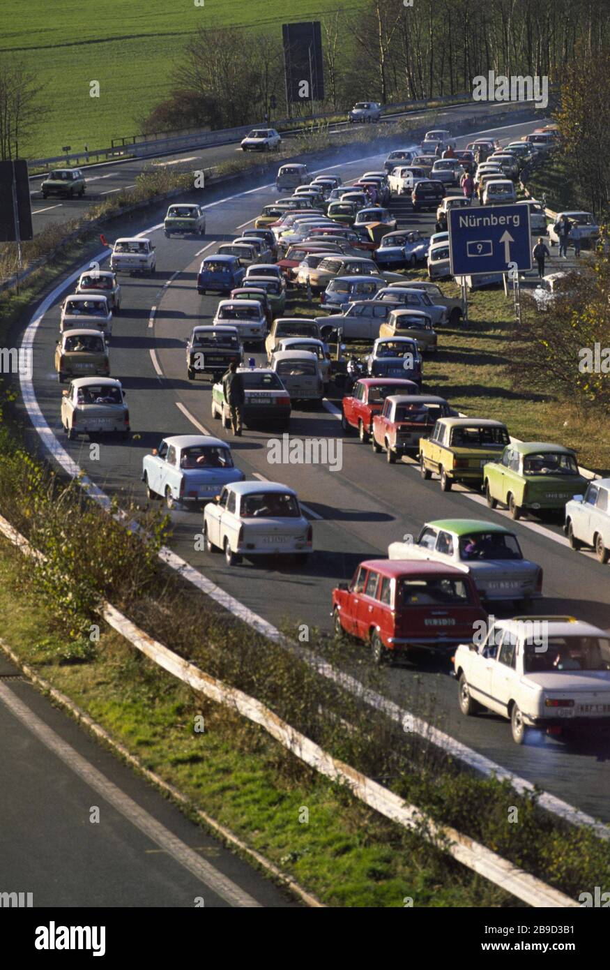 Autobahn a9 hi-res stock photography and images - Alamy