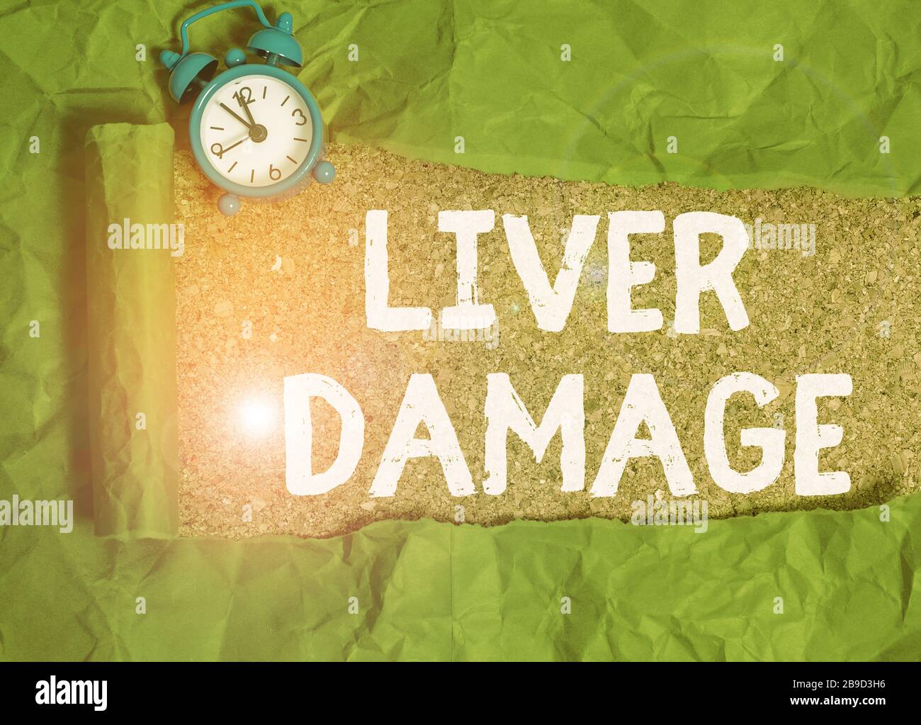 Word writing text Liver Damage. Business photo showcasing damage to the ...
