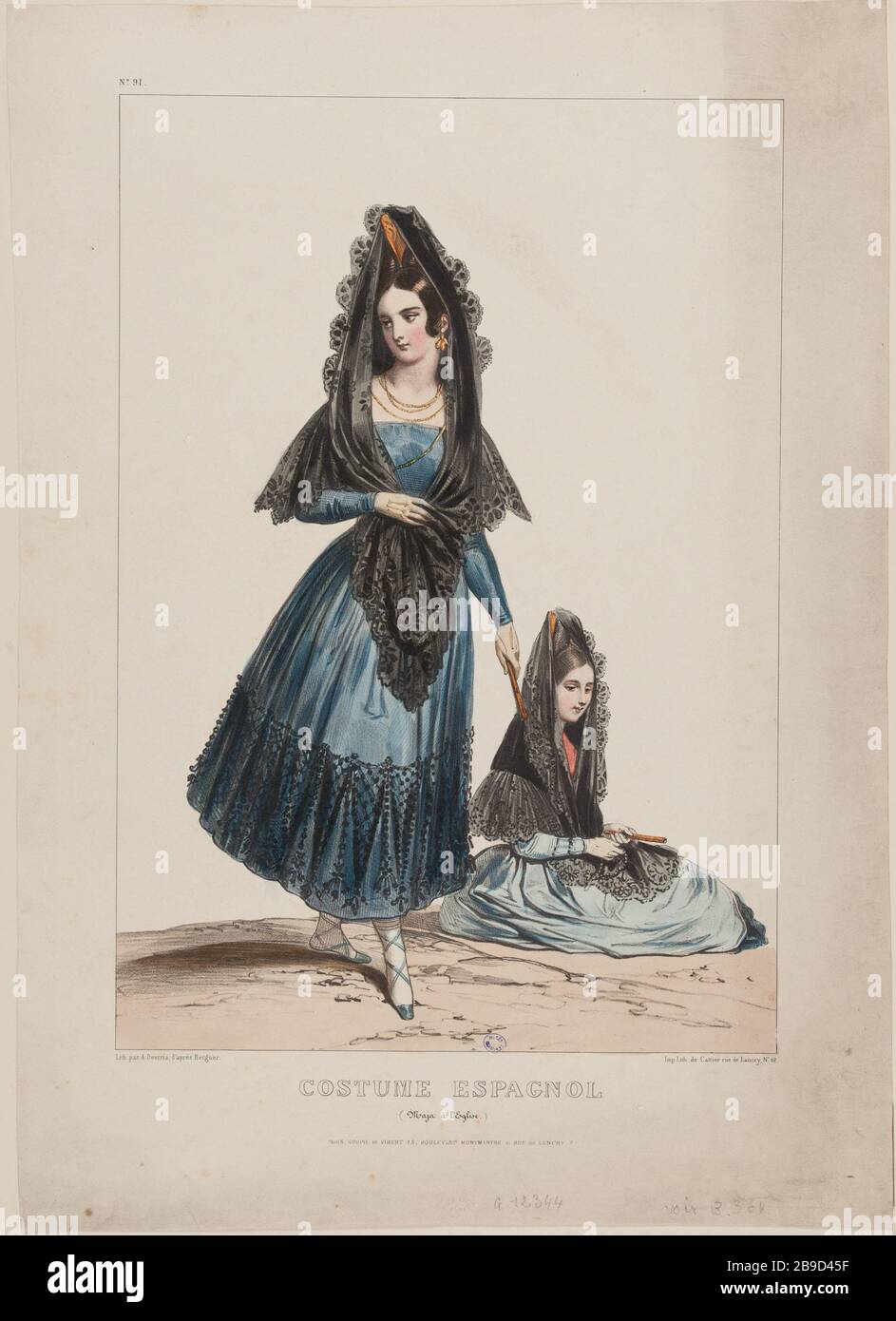 éventail espagnol hi-res stock photography and images - Alamy