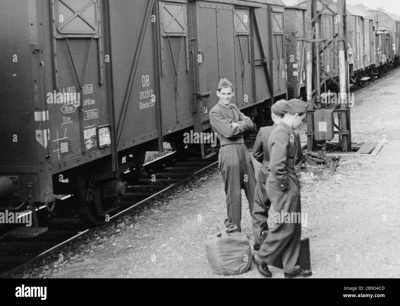 Germany 1950s Working High Resolution Stock Photography and Images - Alamy