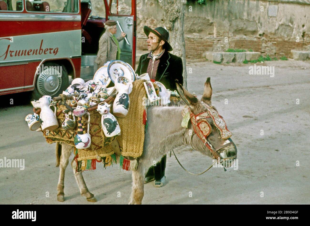 Loaded donkey hi-res stock photography and images - Alamy