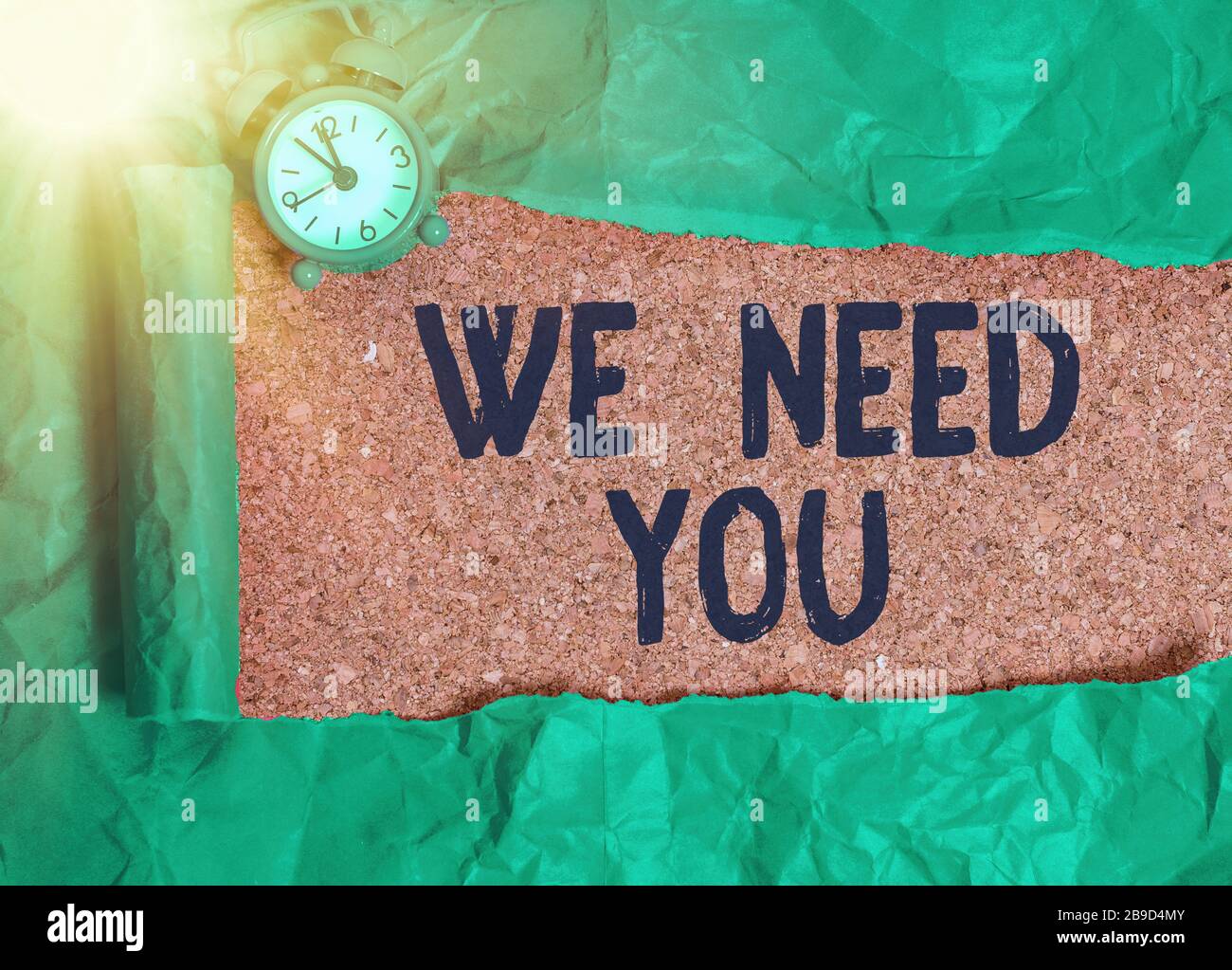 Conceptual hand writing showing We Need You. Concept meaning asking ...