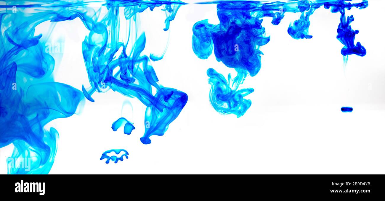 Blue Food Coloring In Water