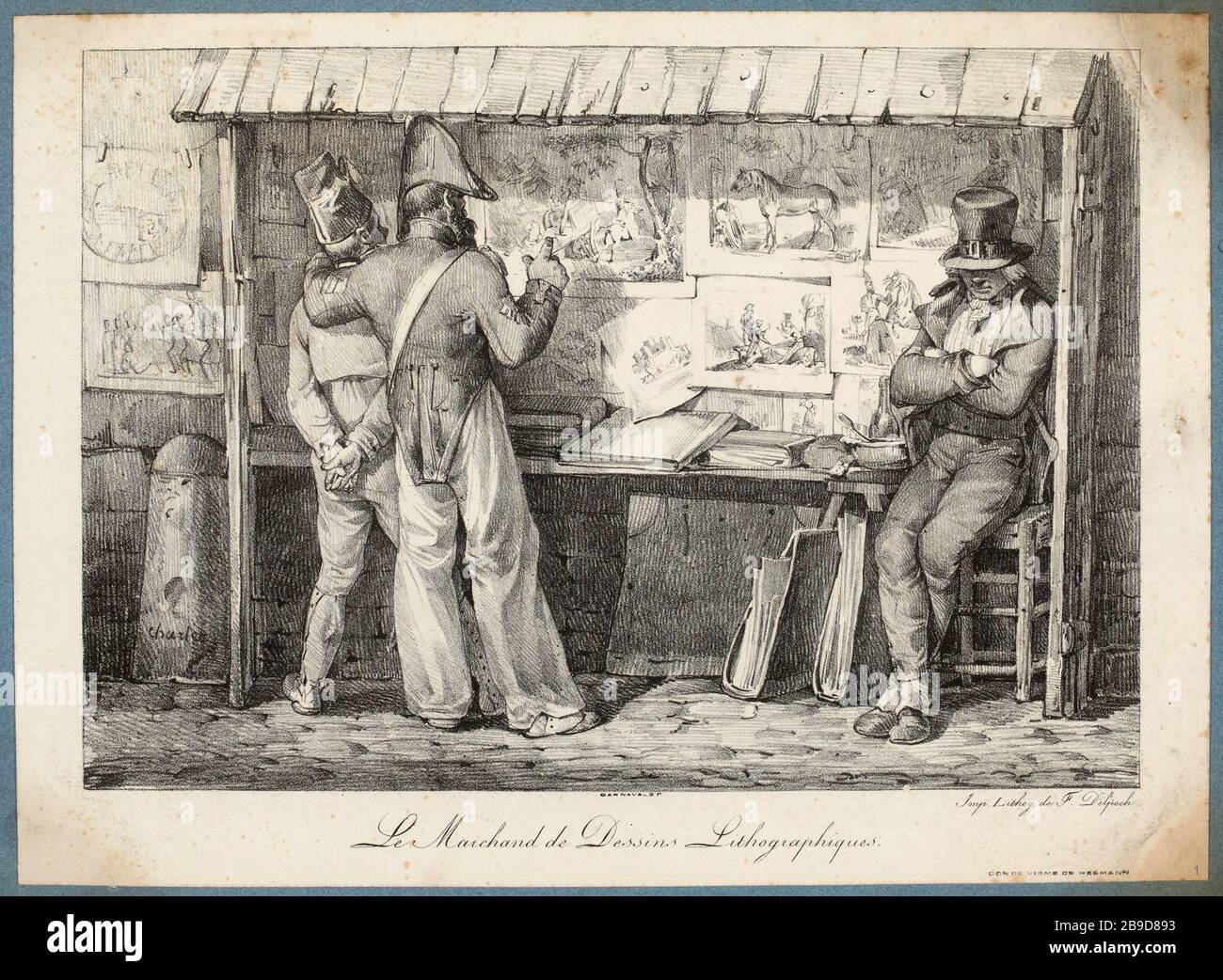 The merchant lithographic drawings. (MFR 66) (as listed Stock Photo - Alamy