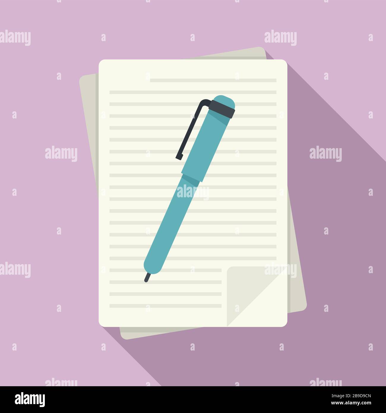 Grammar edit icon. Flat illustration of grammar edit vector icon for ...