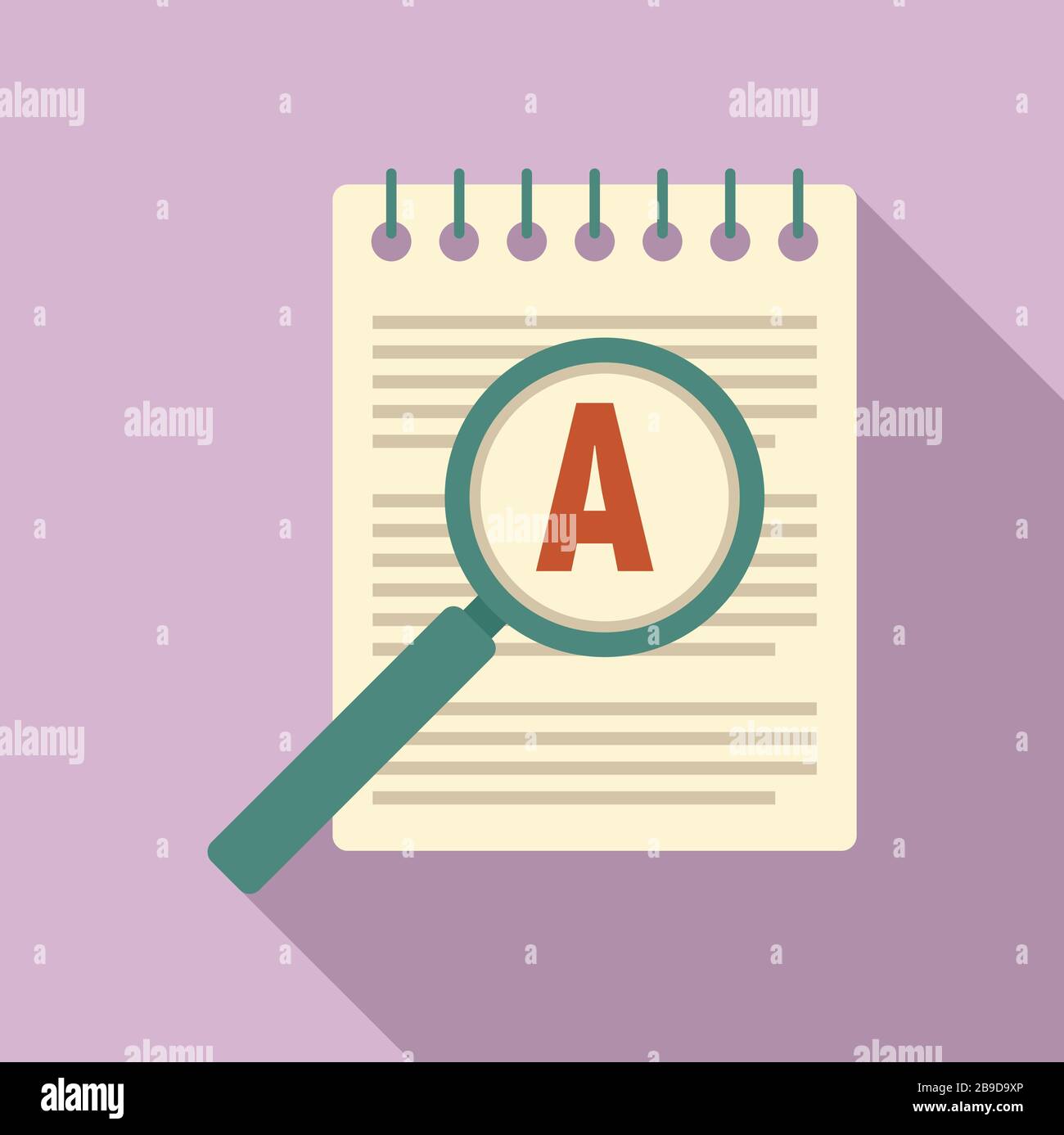 Edit document icon. Flat illustration of edit document vector icon for ...