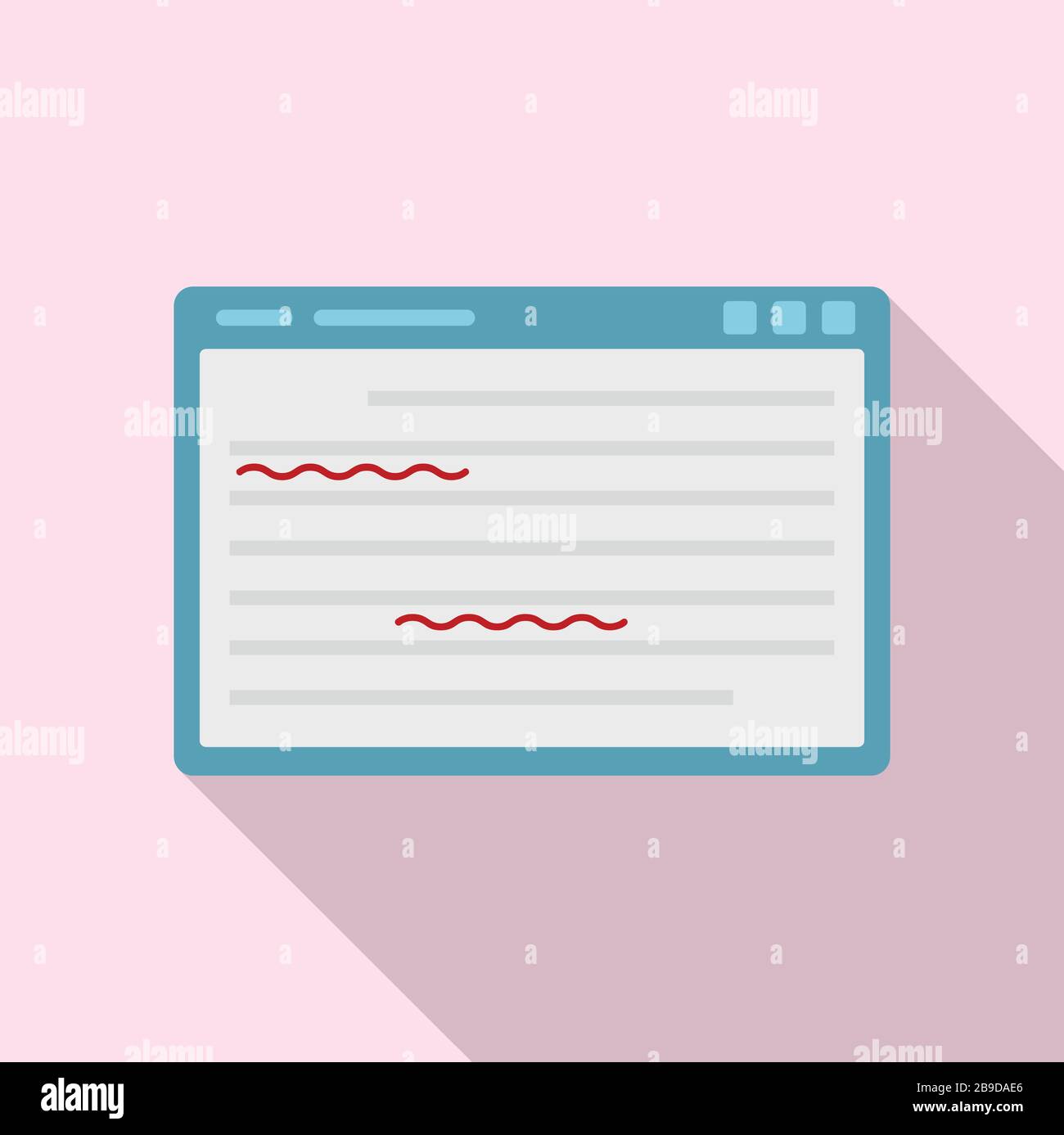 Web editor icon. Flat illustration of web editor vector icon for web ...