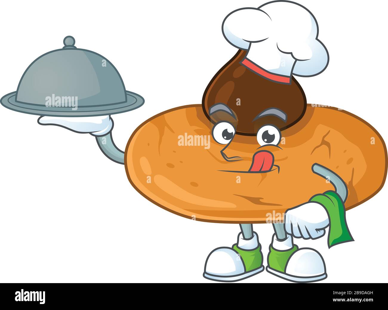 Chef hands eating Stock Vector Images - Alamy