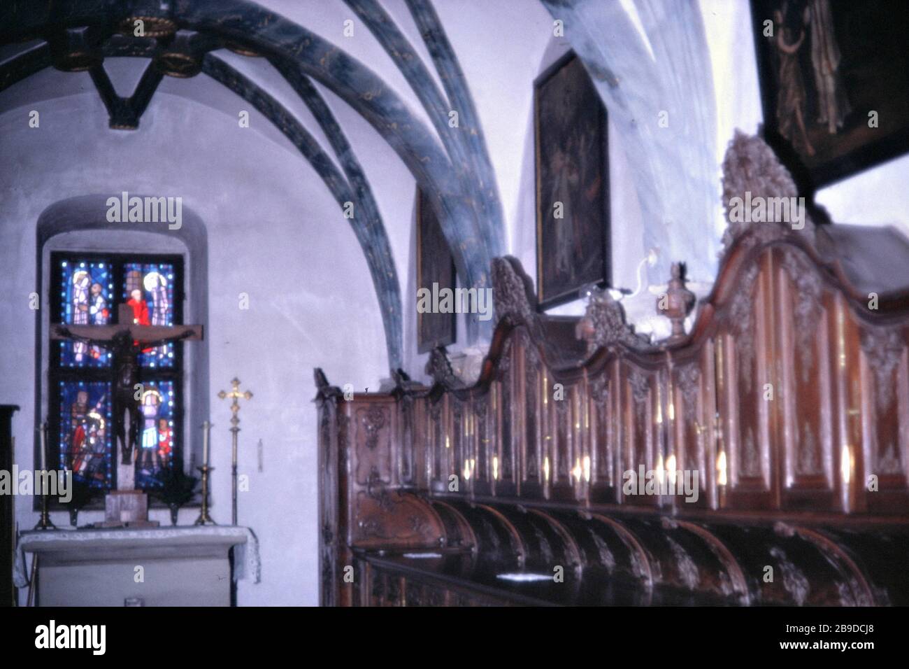 The sacristy in the Steinfeld monastery in Kall. [automated translation ...