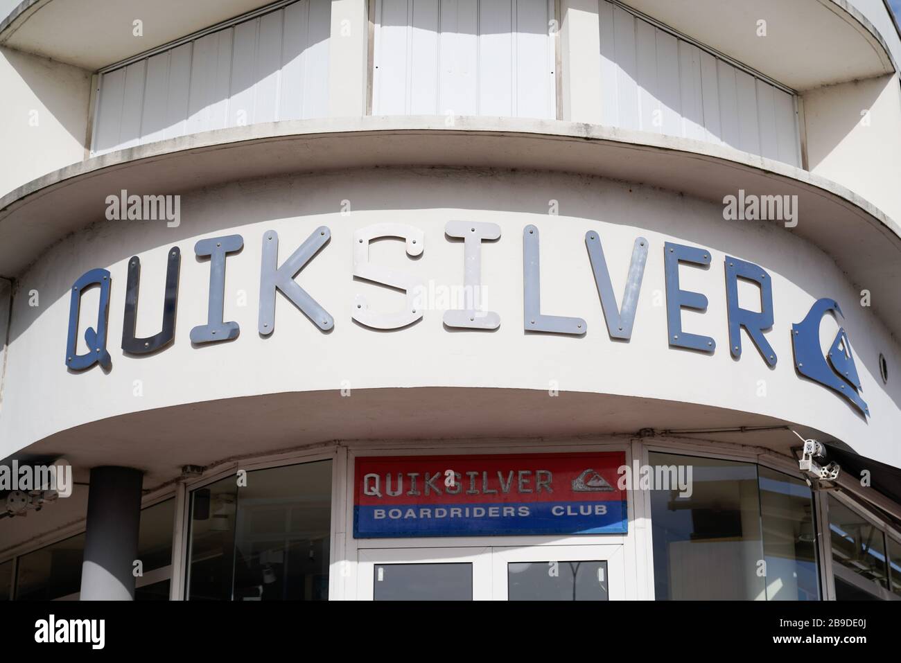 Bordeaux , Aquitaine / France - 02 15 2020 : Quiksilver retail shop ...