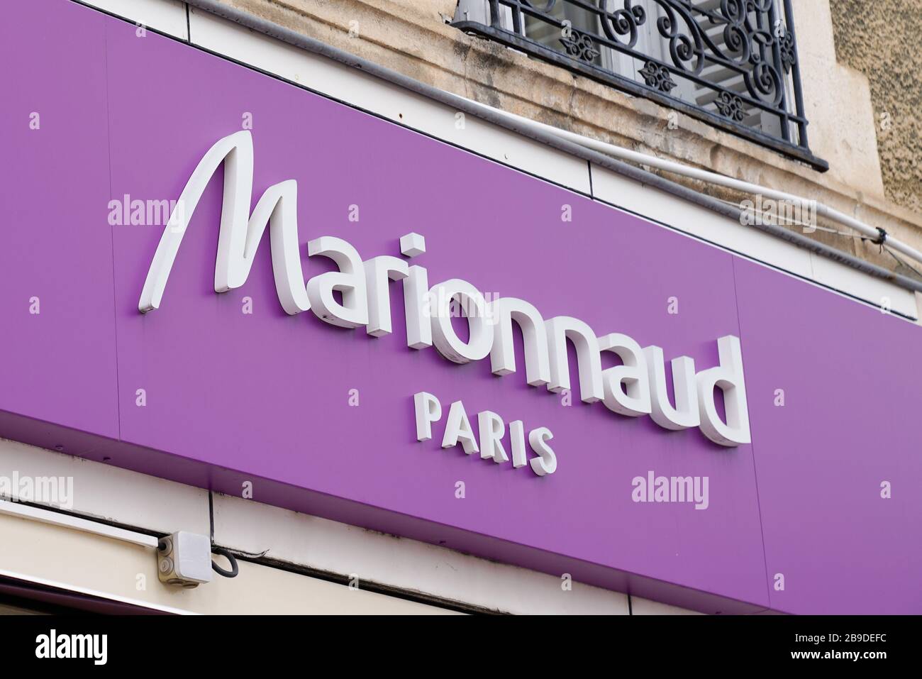 Bordeaux , Aquitaine / France - 02 21 2020 : Marionnaud logo store ...