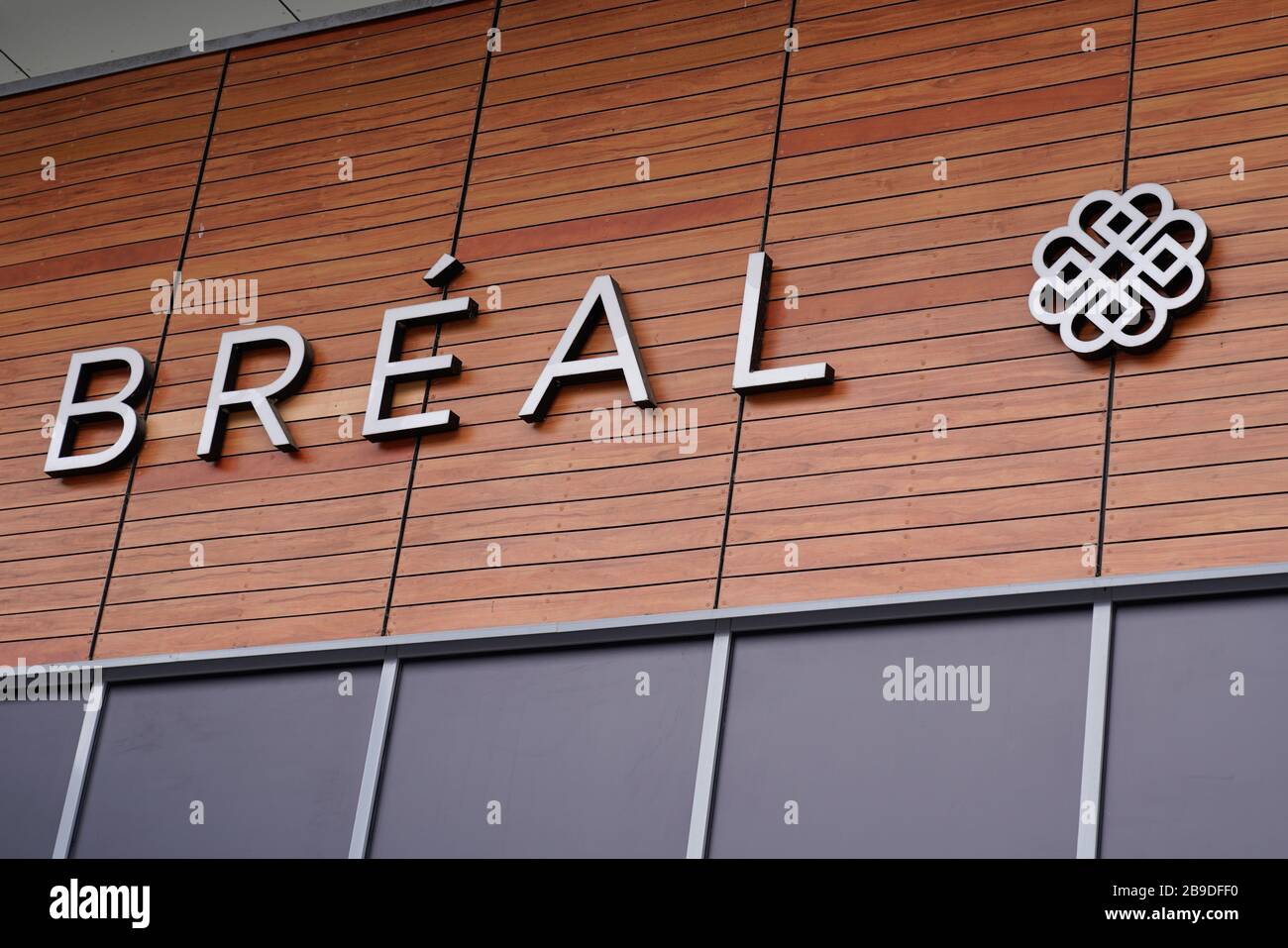 Bordeaux , Aquitaine / France - 02 20 2020 : Breal sign shop logo ...