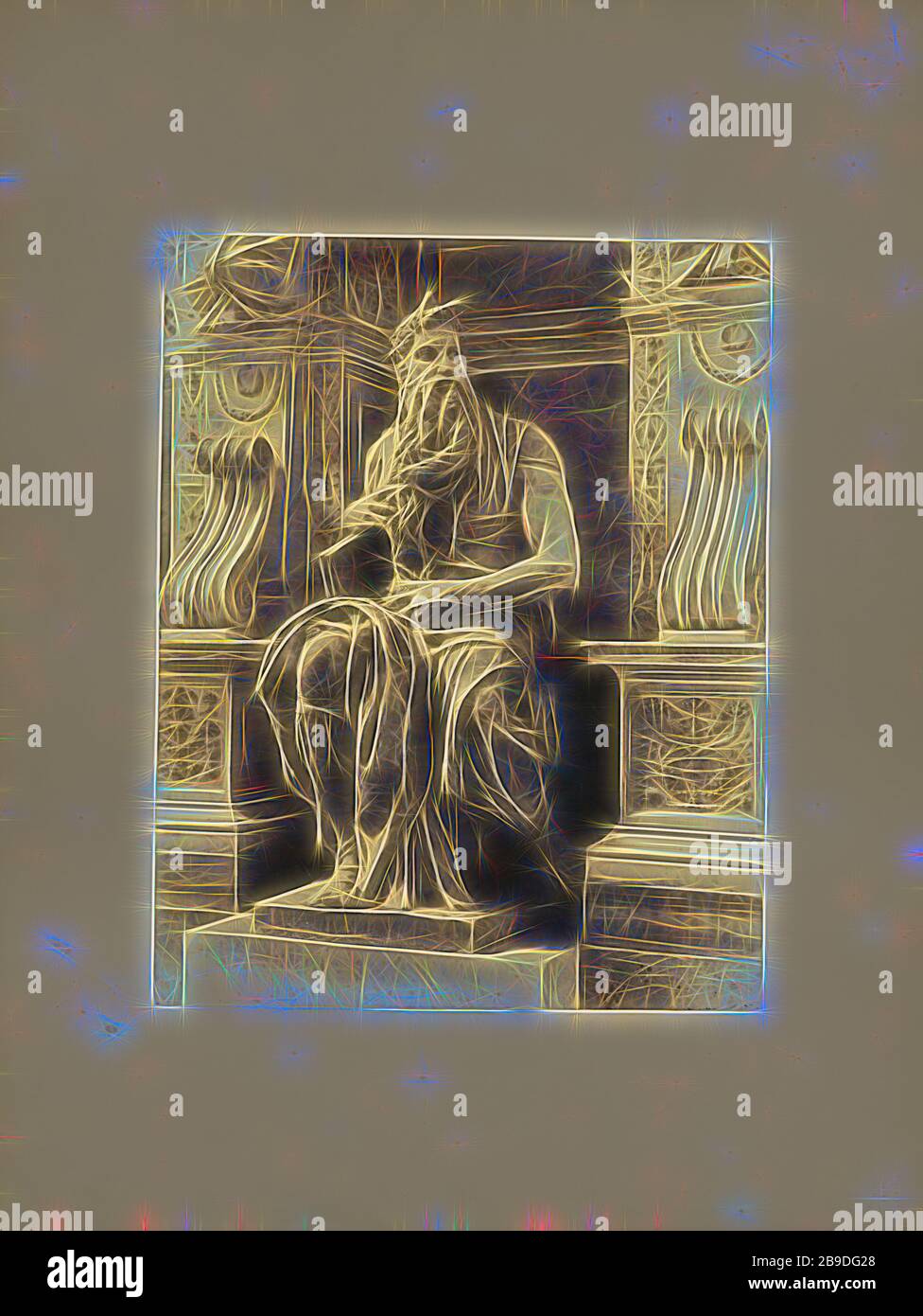 Moses by Michelangelo, James Anderson (British, 1813 - 1877), Rome ...