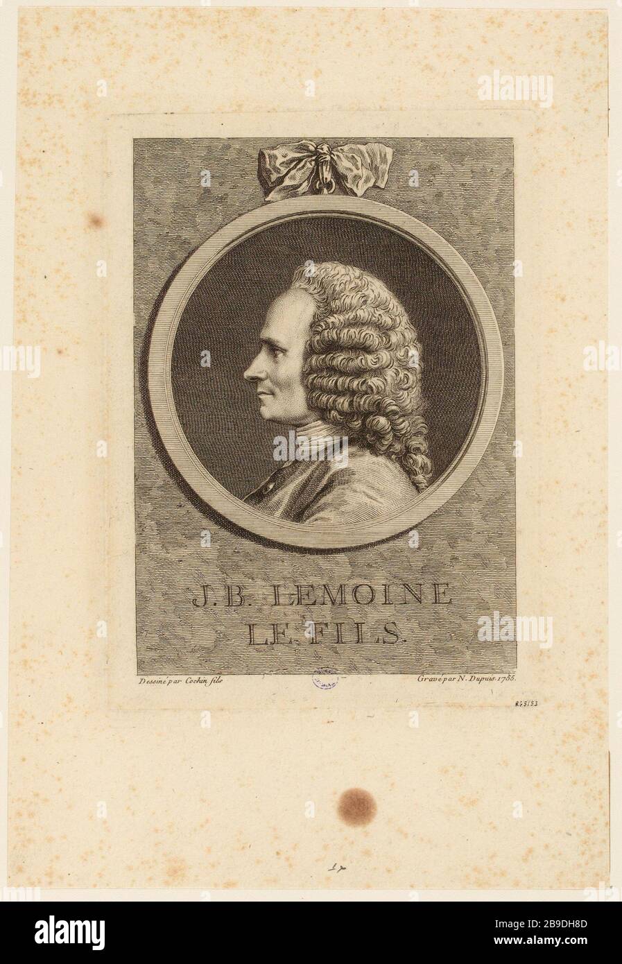 J.B. Lemoine the son. (As listed Stock Photo - Alamy