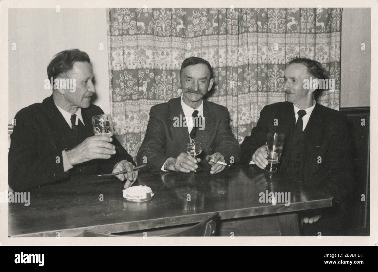 Old man smoking beer hi-res stock photography and images - Alamy