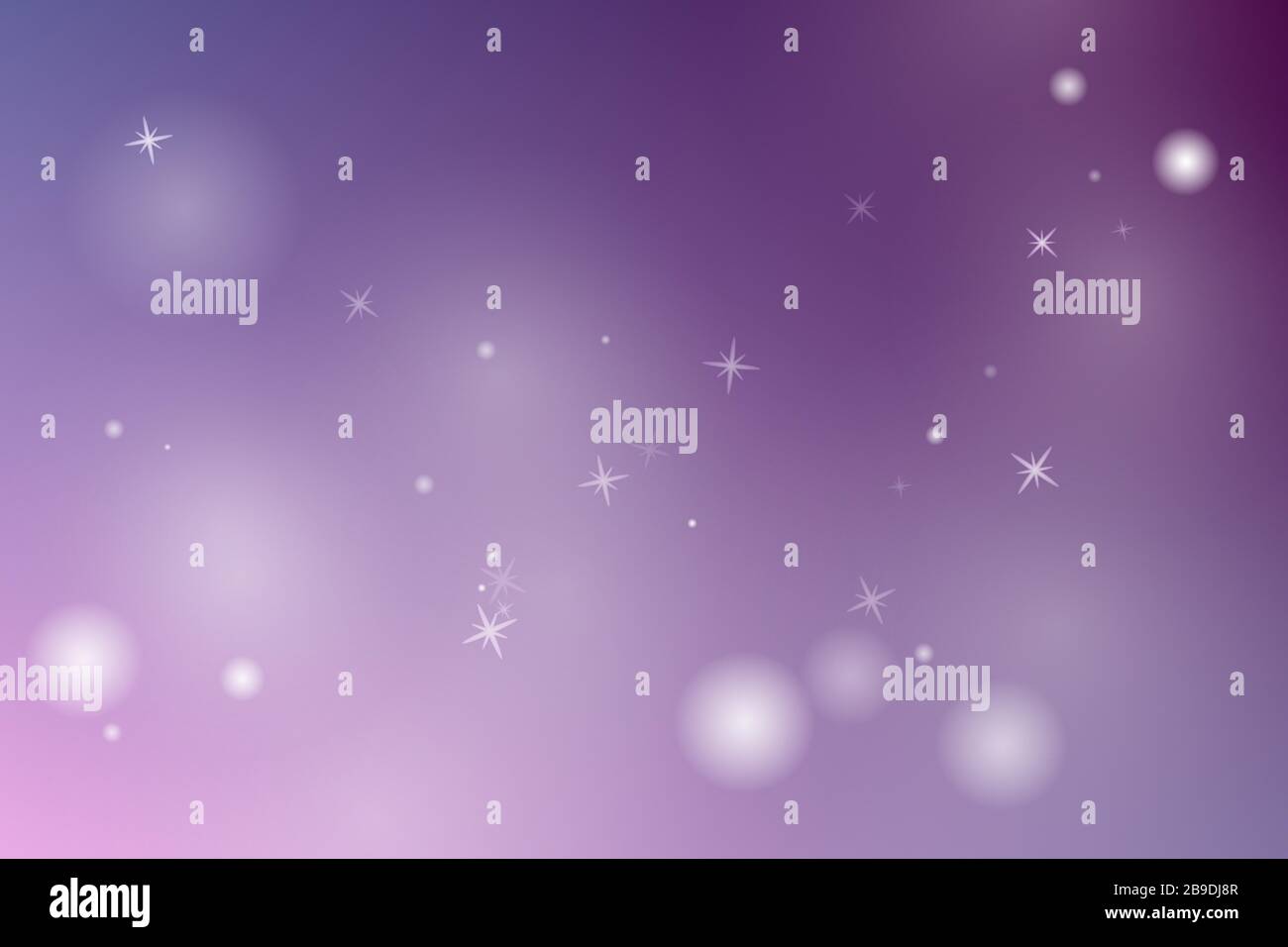 Abstract violet background with glowing particles. Vector illustration ...