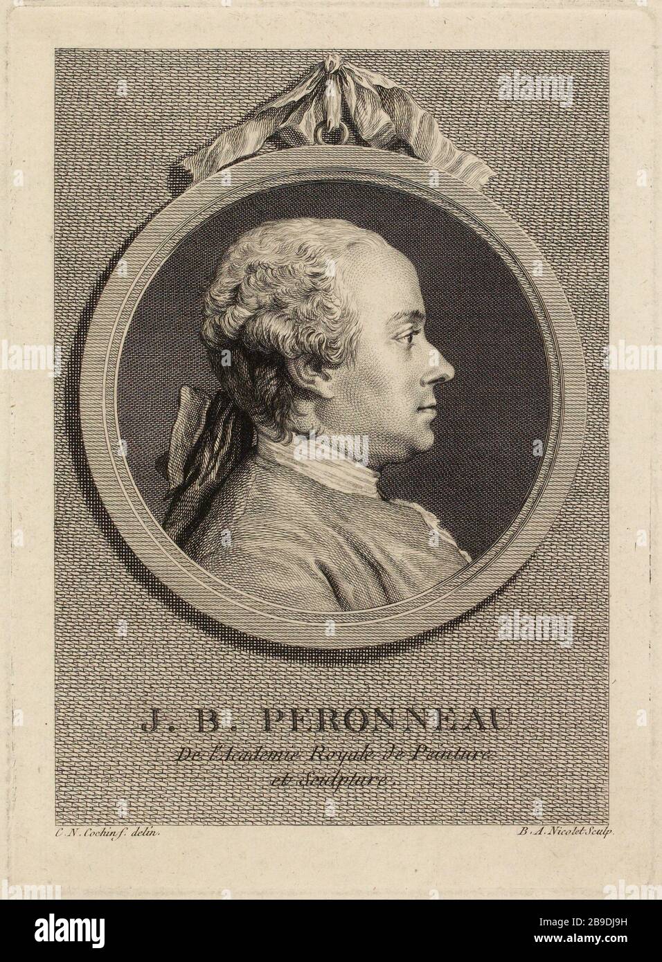 J.B. Peronneau / Royal Academy of paintings and sculptures. (As listed ...