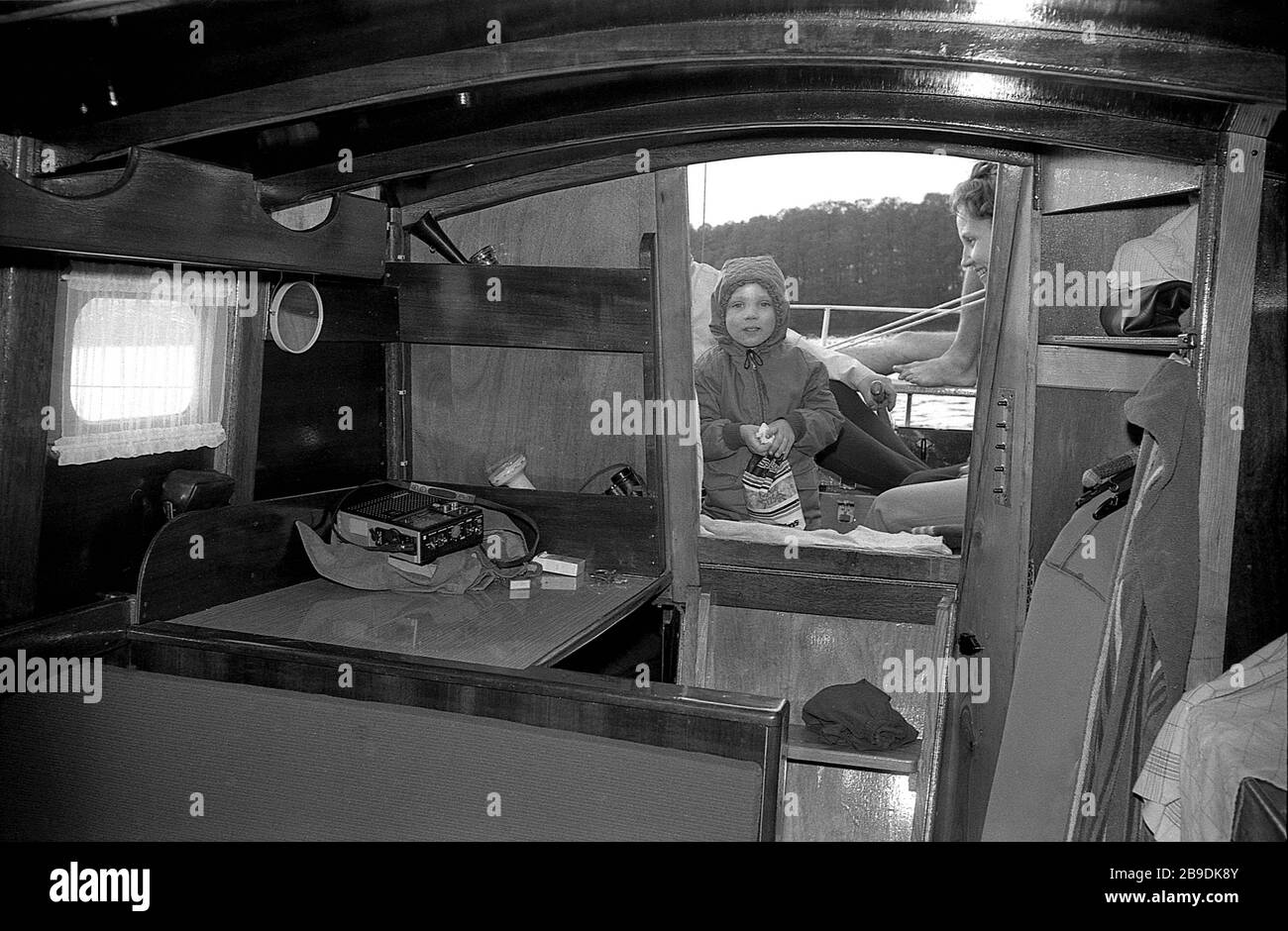 Inside a boat Black and White Stock Photos & Images - Alamy