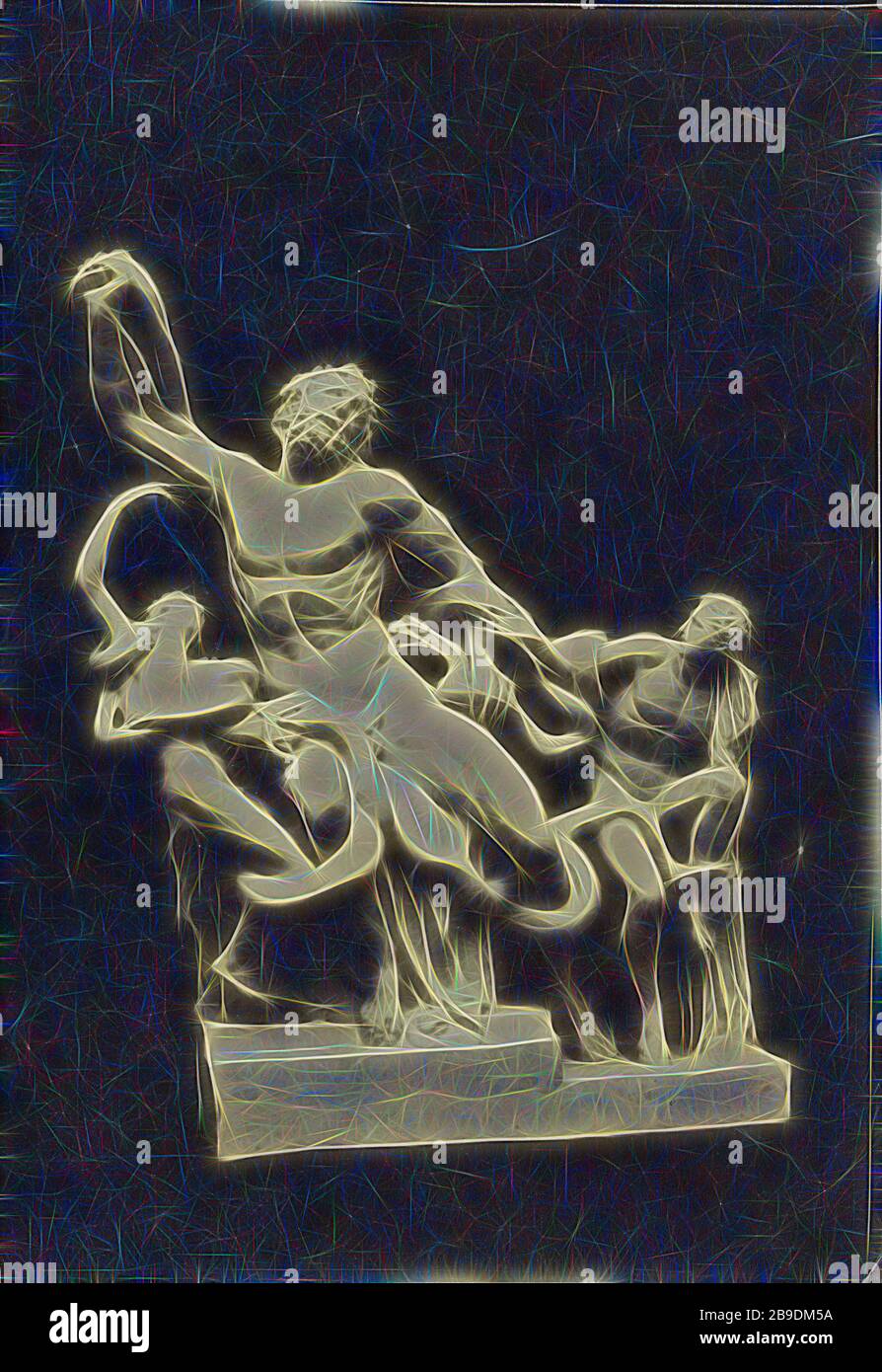Statue of Laocoön and His Sons, about 1870 - 1890, Albumen silver print ...