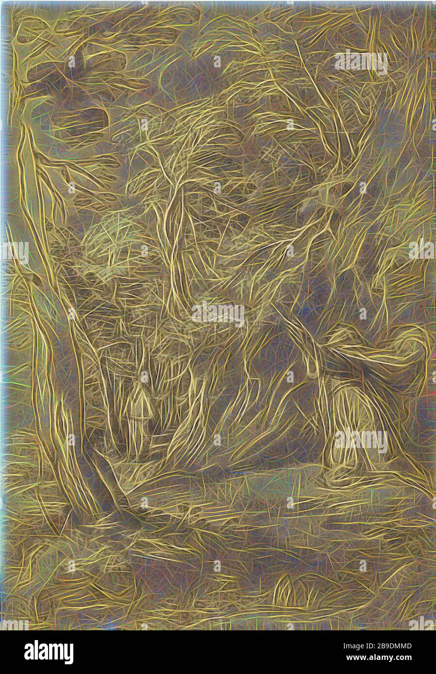 Drawing of The Stigmatization of St Francis in a Landscape by Federico ...