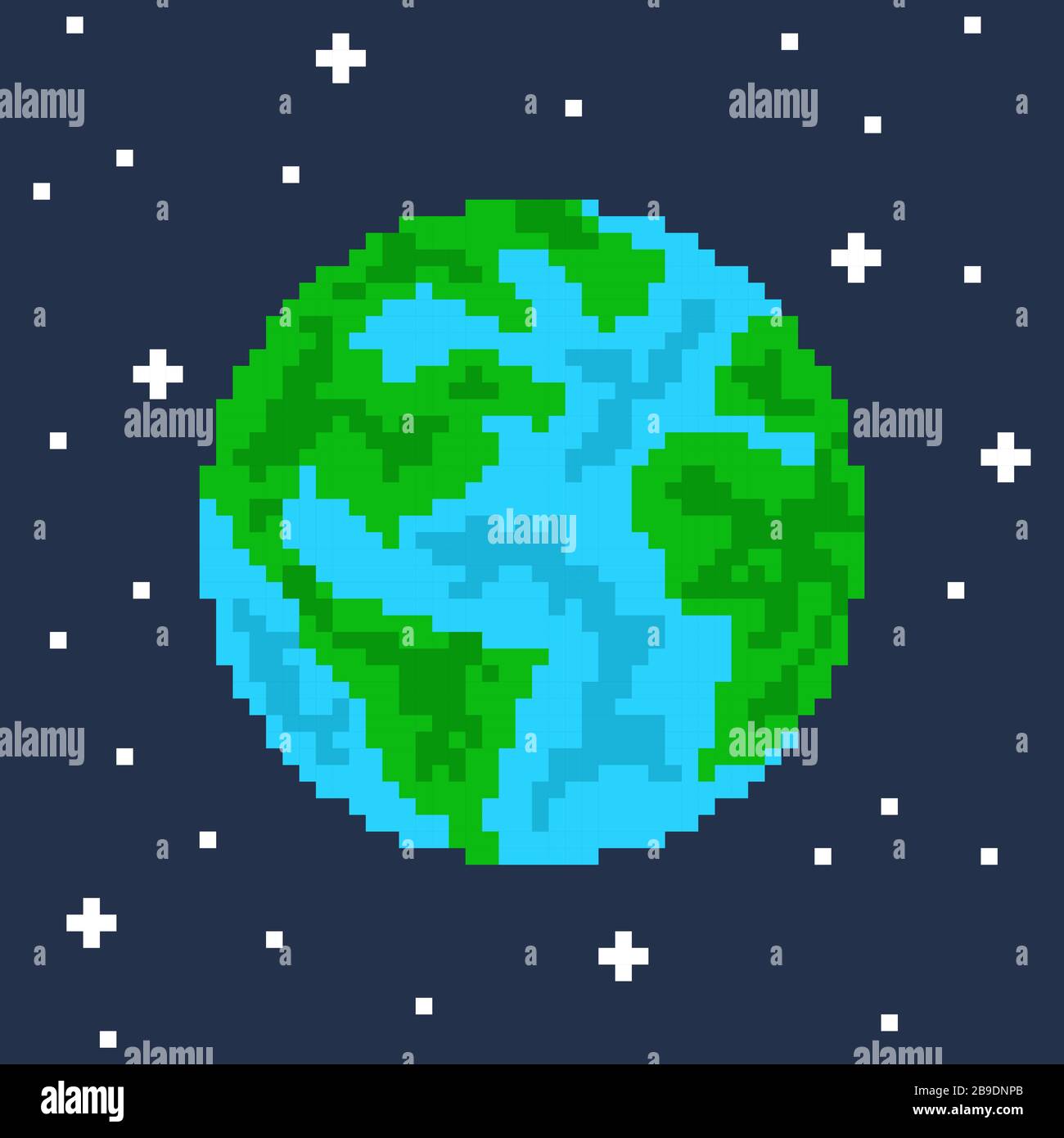 Planet earth illustration old style Stock Vector Images - Alamy