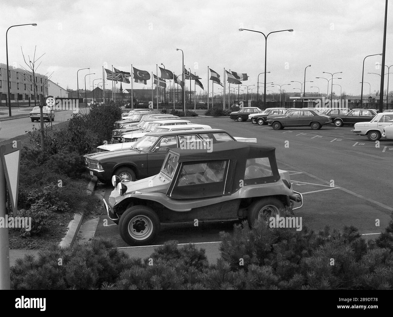 Supreme headquarters of allied powers in europe hi-res stock ...