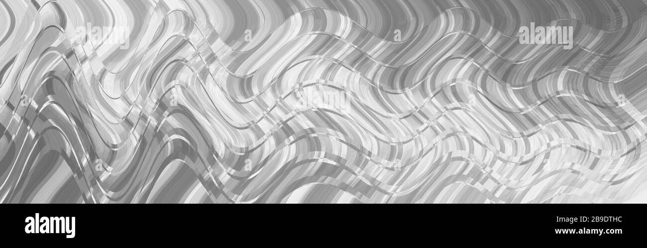 Black and white wavy pattern. Abstract geometric illustration Stock ...