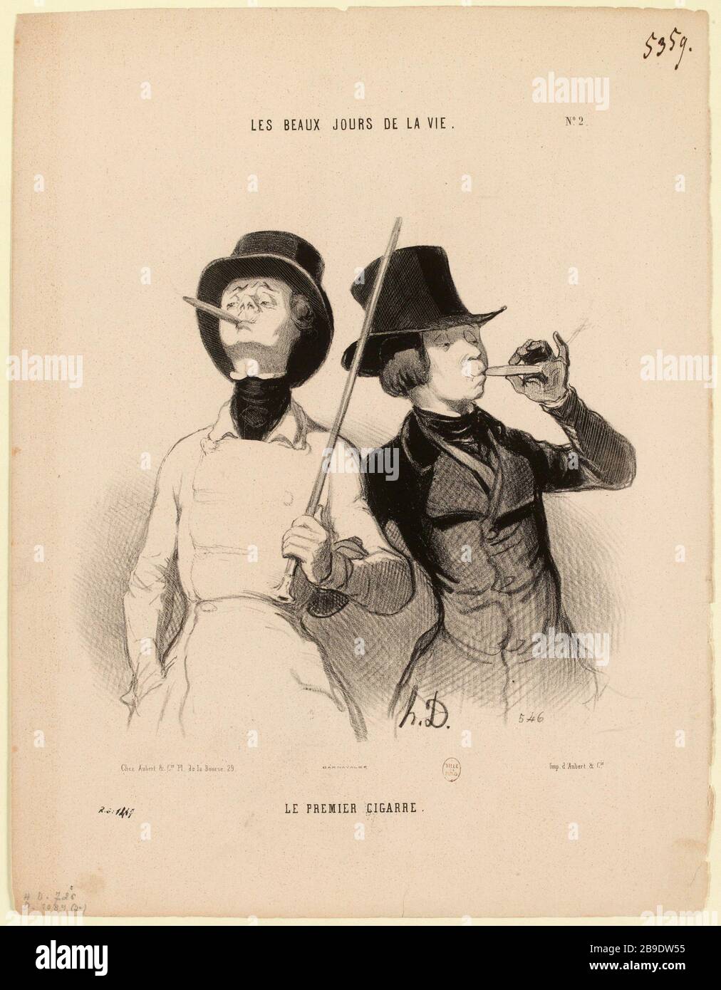 The first cigar. . / No. 2 (as listed) | The beautiful days of life (as ...