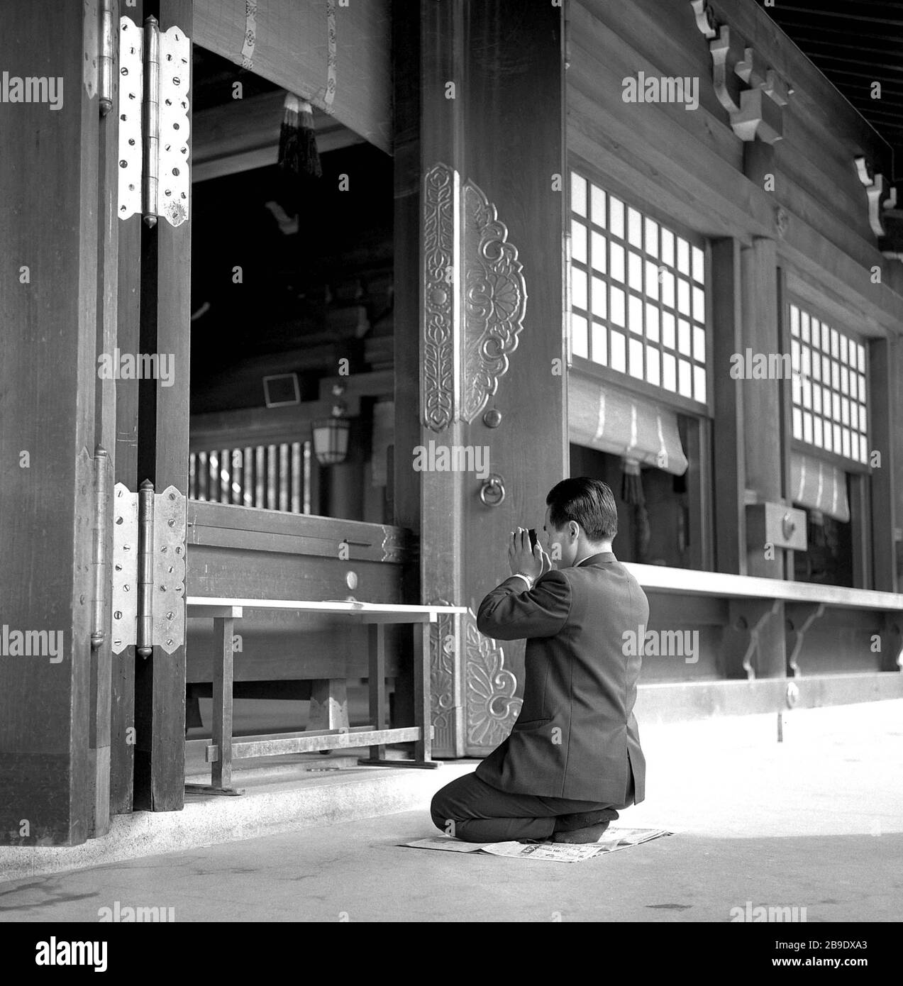 Prayer shrine Black and White Stock Photos & Images - Alamy