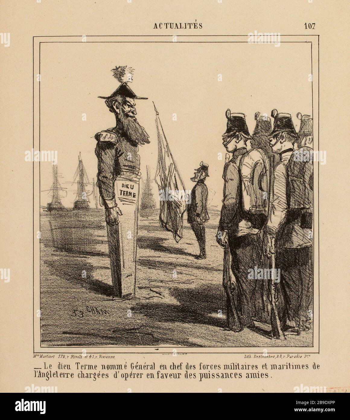 The god Term appointed General Chief Chief of the military and naval ...