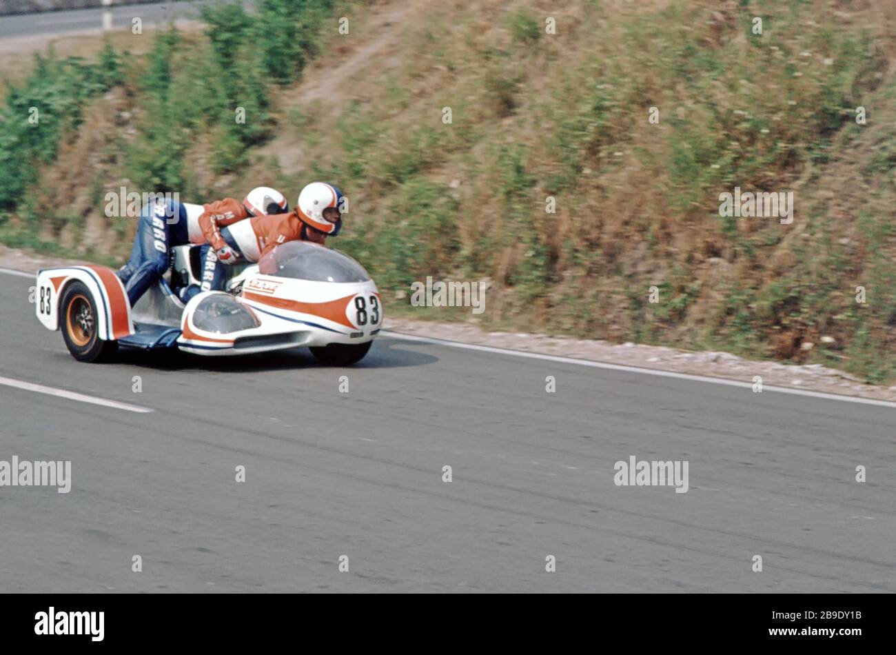 Motorcycle with sidecar racing hi-res stock photography and images - Alamy
