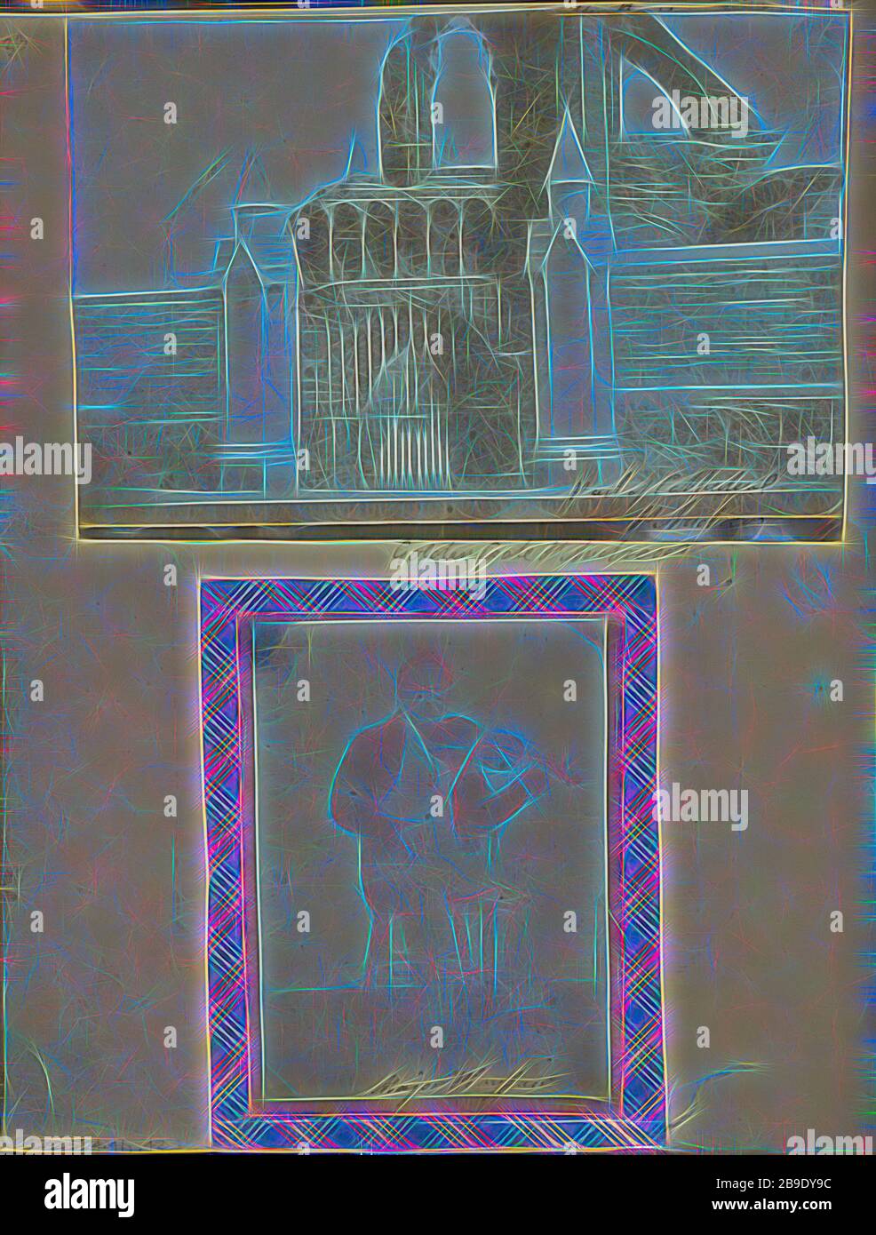 Salted paper print from calotype negative hi-res stock photography and ...