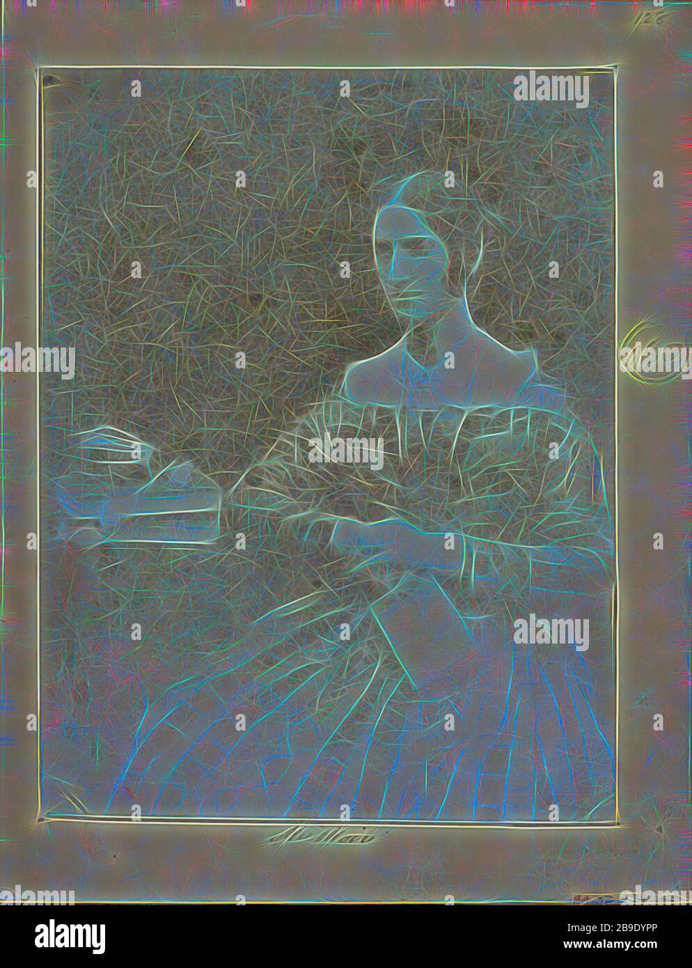 Salted paper print from calotype negative hi-res stock photography and ...