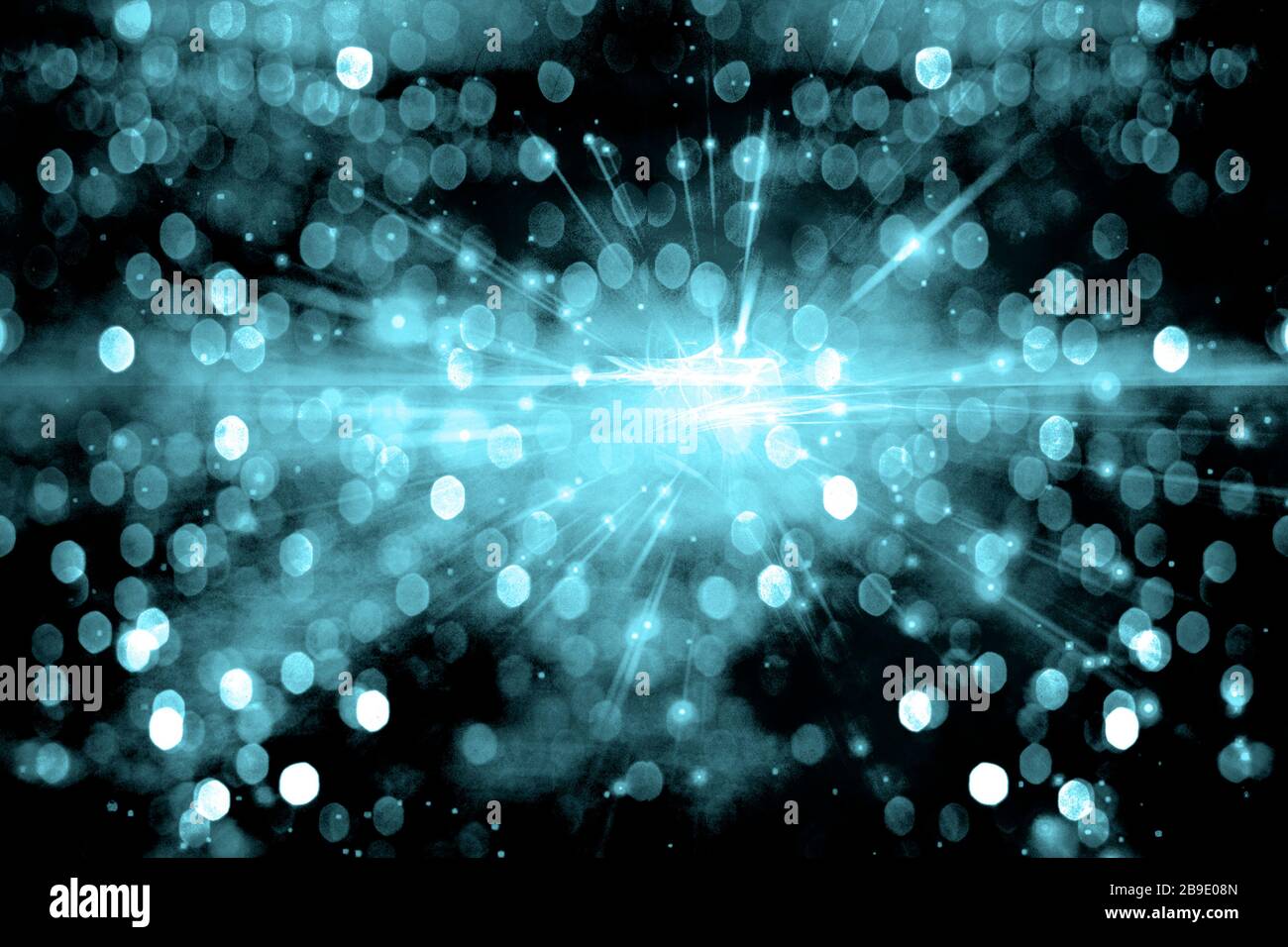 Abstract light, bokeh effect Stock Photo - Alamy